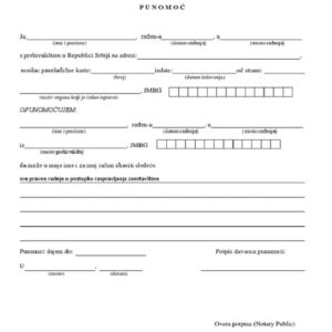 Kako se piše punomoćje – besplatan obrazac za 2025 - Biz Info